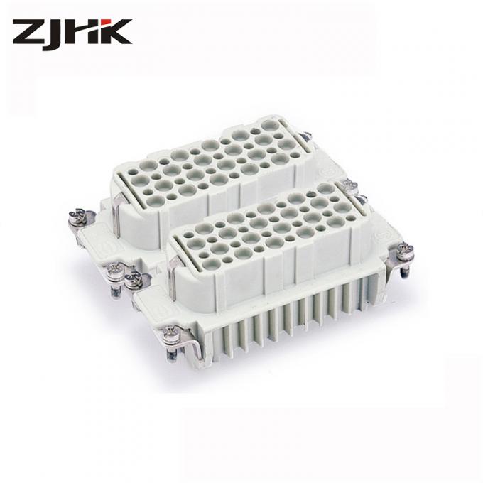 HD Series 80 Pin Connector Copper Alloy Industrial Multi Pin Connectors