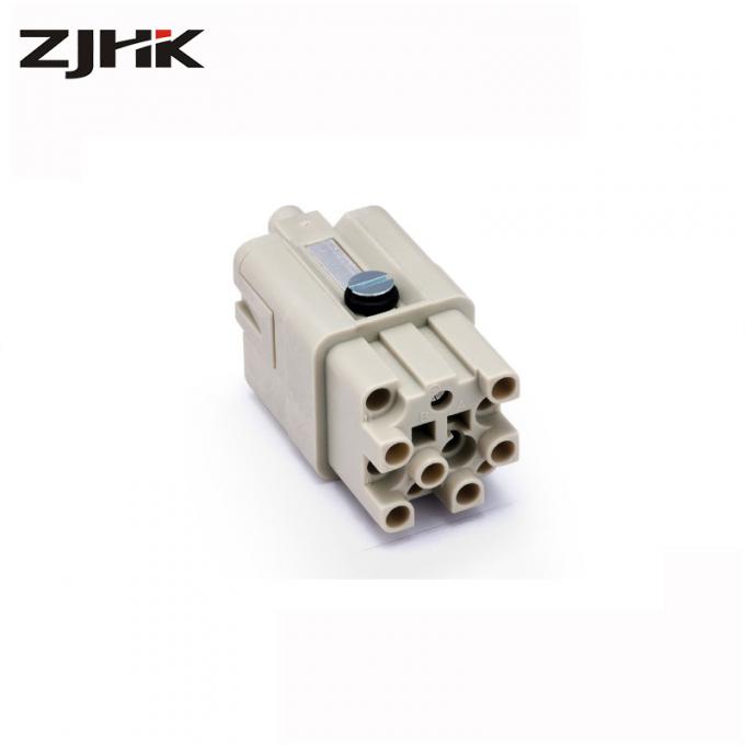 12 Pin Multipole Connectors Waterproof DIN Connector With Copper Alloy ...