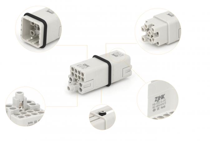 12 Pin 10A Heavy Duty Wire Connector 09120123001/09120123101