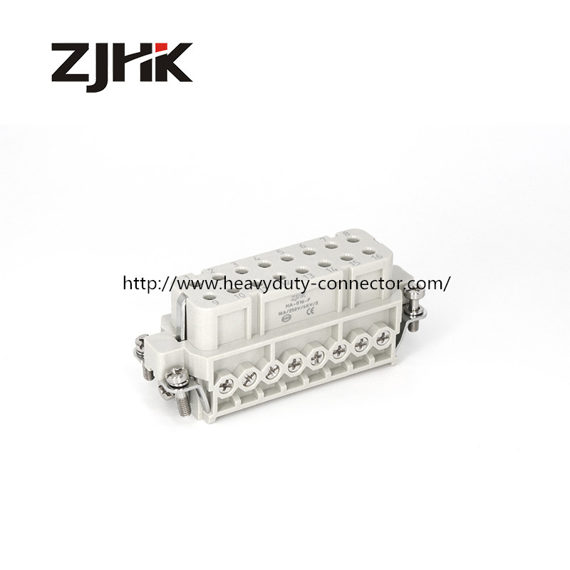 250V 16 Pin Screw Heavy Duty Connector Match Harting Han 16A - STI - S ...