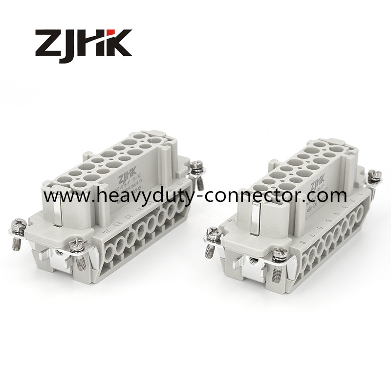 He 32B Size 032 Pin Female Connectors Match With Han E 32 Sti S 32 Pin ...