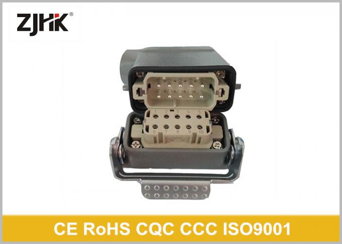 Male Female Plug Insert Heavy Duty Connector 10 Pin ILME Type For ...