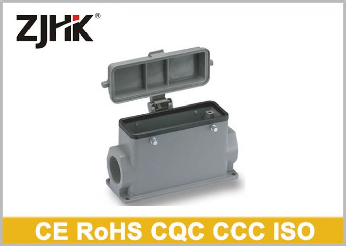 Surface Mounting Housing Heavy Wire Connectors , Double Entry 24 Pin ...