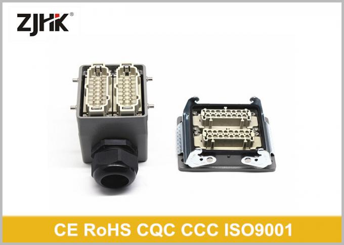 H32B - BK - 1L - CV Heavy Duty Cable Connectors , 1 Lever 32 Pin Connectors 09300320304